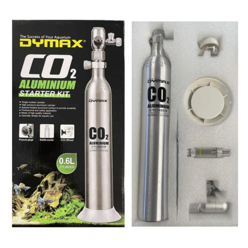 Dymax Co2 Aluminium Starter Kit 0.6L – Coburg Aquarium