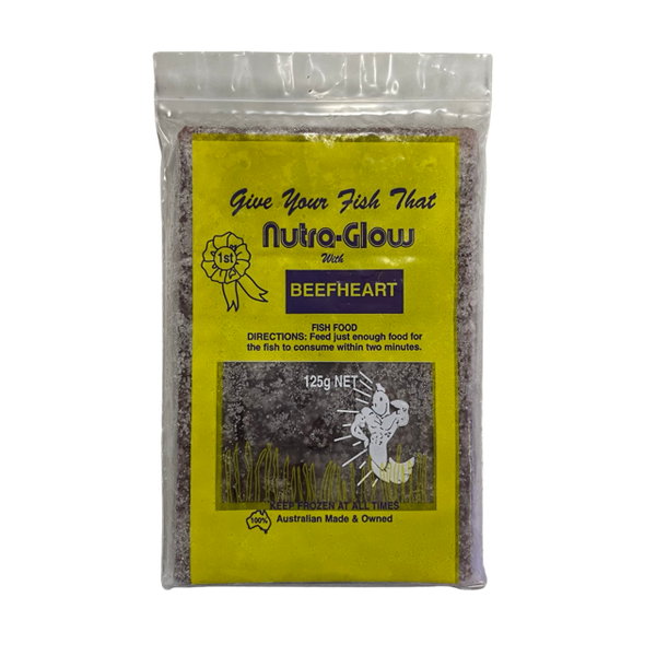Nutra Glow Frozen Beef Heart – Coburg Aquarium