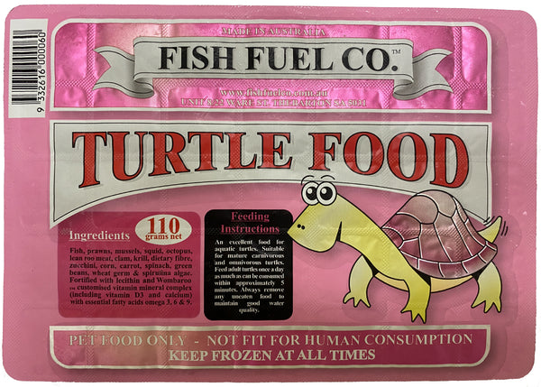 Fish Fuel Co. Frozen Turtle Food 110g- 10 Pack – Coburg Aquarium