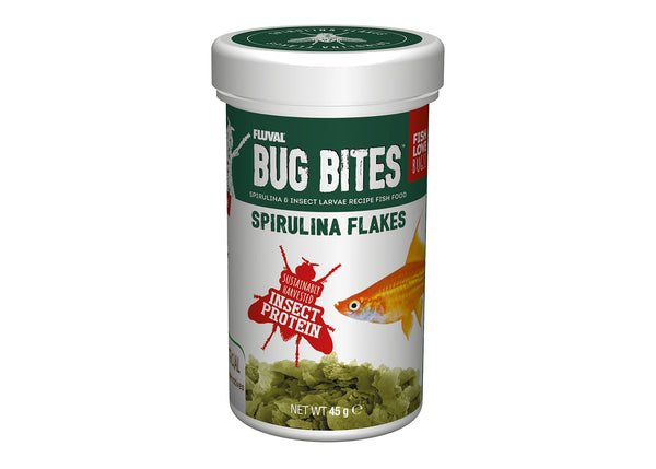 Fluval Bug Bites Spirulina Flakes – Coburg Aquarium